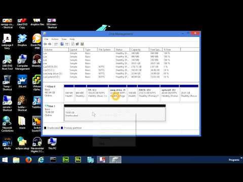 disk manager to attach new vhd