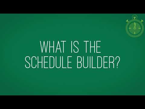 Ivy Tech SBE Explains: What IS the schedule builder and how do I use it?