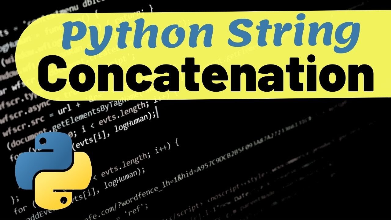 Python String Concatenation