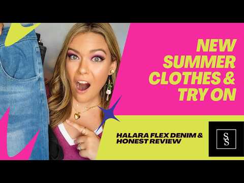 NEW HALARA Flex Denim Shorts & More | Halara Shorts Review | 20% OFF COUPON CODE