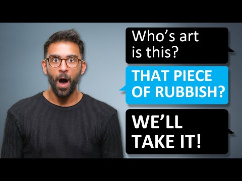 Reddit Malicious Compliance 👪 Teacher Says Artwork is Crap BUT IT'S SHOWN IN TOP ART GALLERY!!