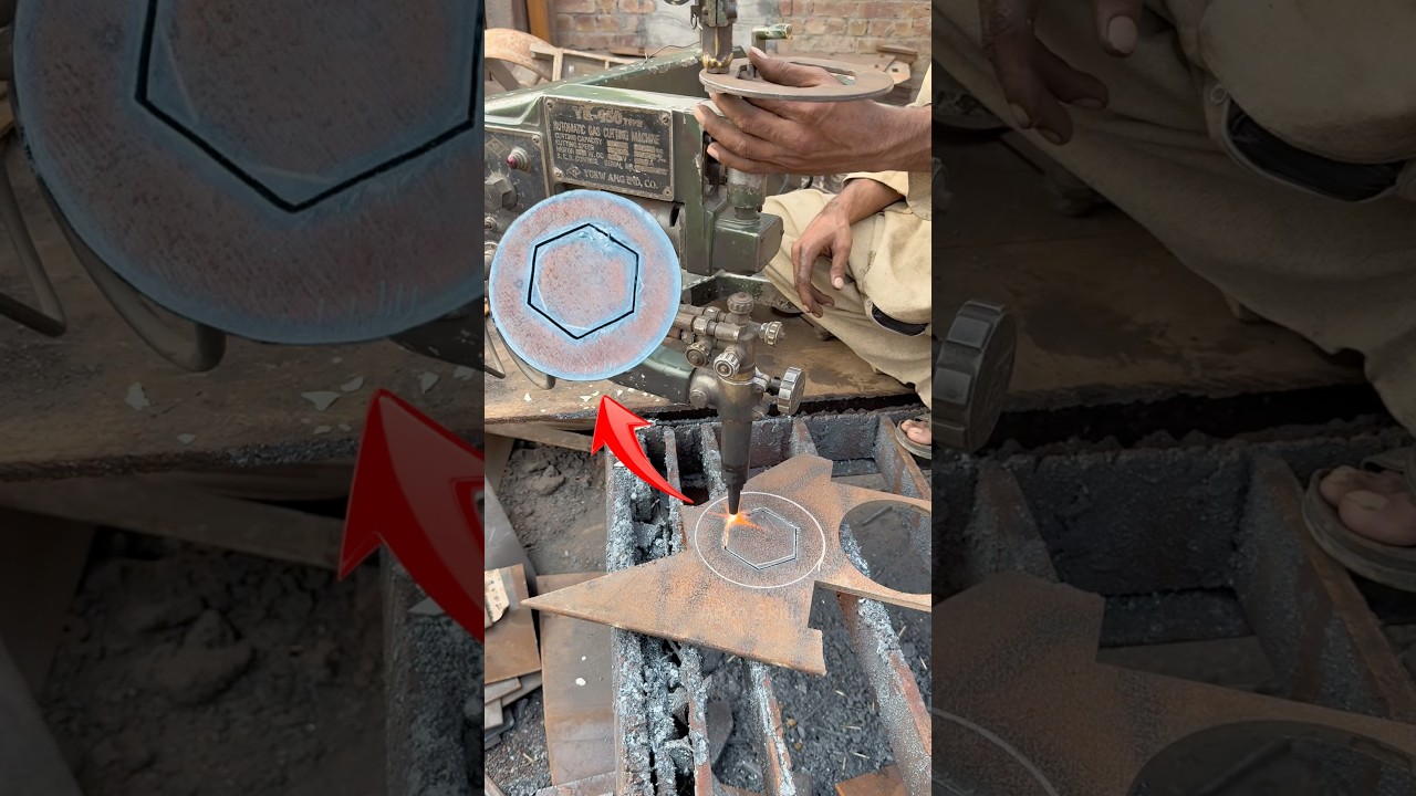 Profile / Plasma Automatic Cutting | Perfect Harrow Disc Shaft Screw Seal.!!#precisioncutting