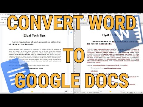 How To Convert Word To Google Docs in Minutes