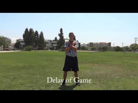 Intramural Officiating - Flag Football Signals & Mechanics