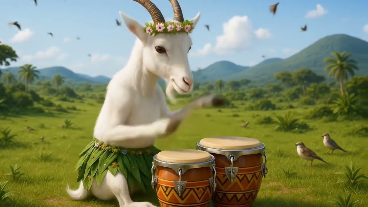 “Wild Symphony: Animals Dance and Play Instruments Together🤣😂