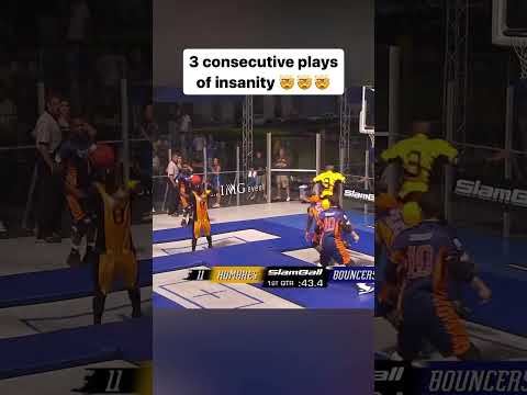 Crazy hit, crazy dunk, buzzer beater all in one sequence π³
