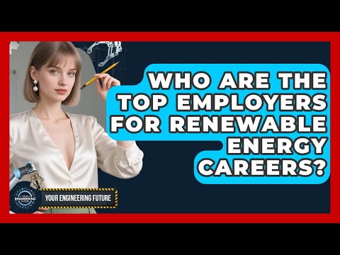 Who Are the Top Employers for Renewable Energy Careers? | Your Engineering Future