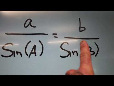 Sine rule for side length   1