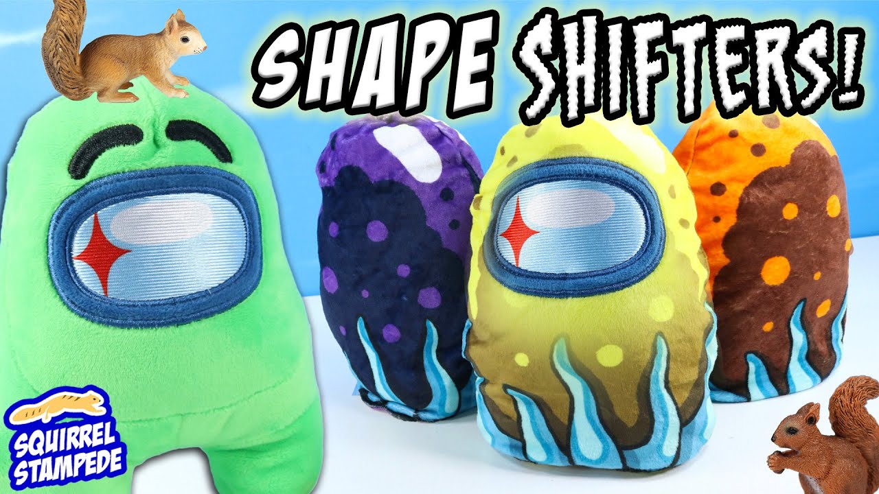 Among Us Crewmates Plush Shapeshifter Eggs are VERY Sus!