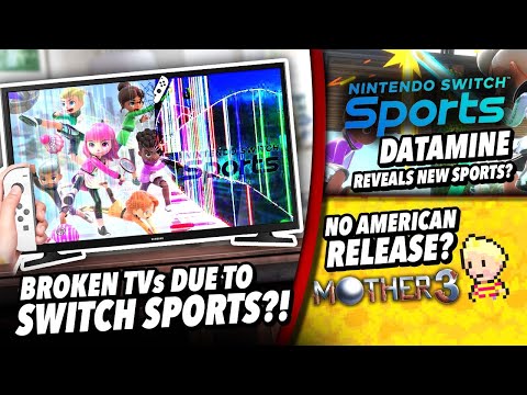 A Wii Sports Classic: Broken TVs! + Datamined NEW Switch Sports? + Mother 3 Producer No US Release