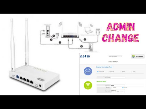 How to Change Admin Passwaord on Netis Wf2419E 300Mbps Wireless N WiFi Router Configuration