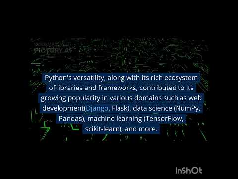 History of #python #programming language