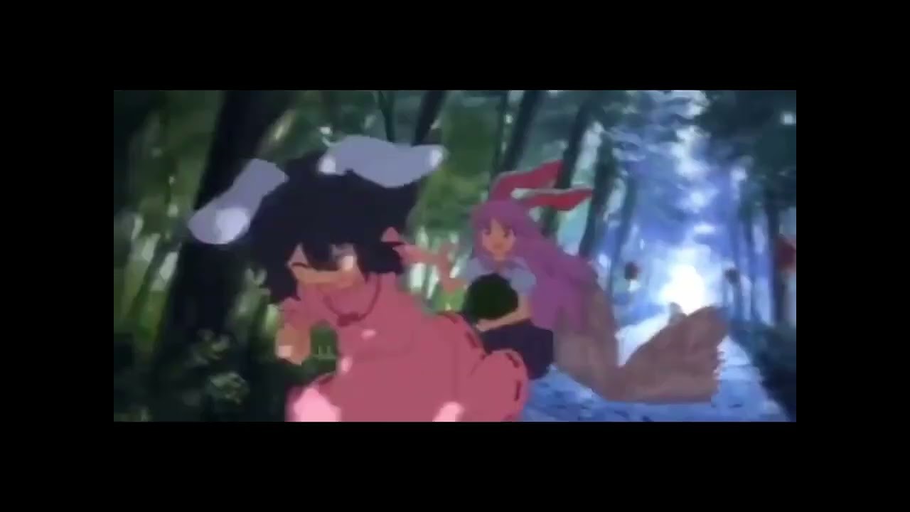 Low quality touhou meme