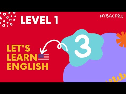 Let's Learn English | Level 1| Lesson 3