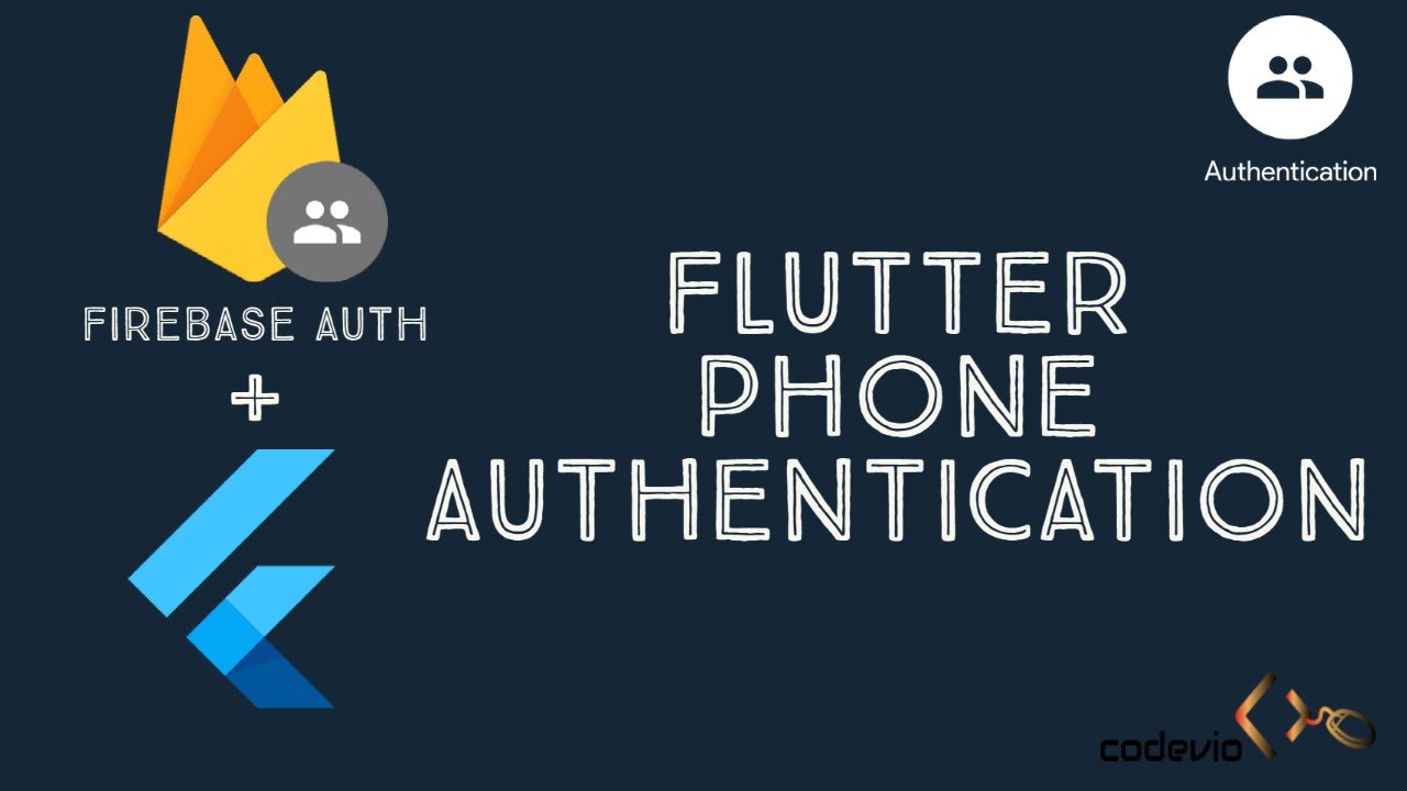 Flutter Phone Authentication Using Firebase | Flutter auth | Firebase tutorial Beginners Codevio