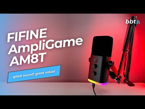 The Best Gaming Mic for Beginners I FIFINE AmpliGame AM8T
