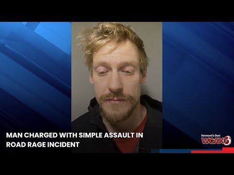 Man charged with simple assault in road rage incident