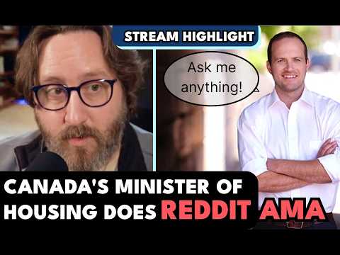 Canada's Minister Of Housing Does Reddit AMA