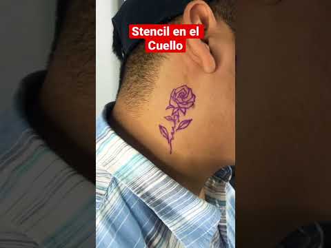 Rosa en el cuello #tattoolover #tattooartist #tattoo #youtubeshorts #shorts a #love