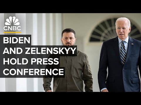 President Biden and Ukrainian President Zelenskyy hold a joint press conference — 12/12/23
