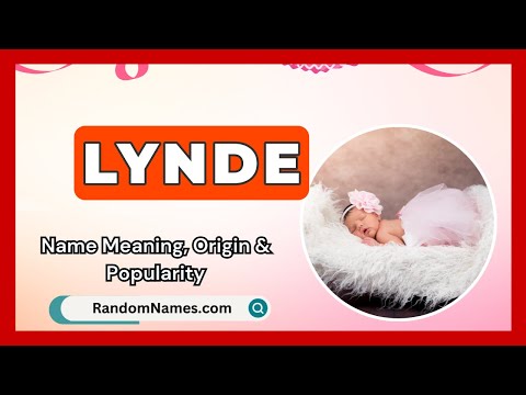 Lynde - Baby Girl Name Meaning, Origin & Popularity - RandomNames.com
