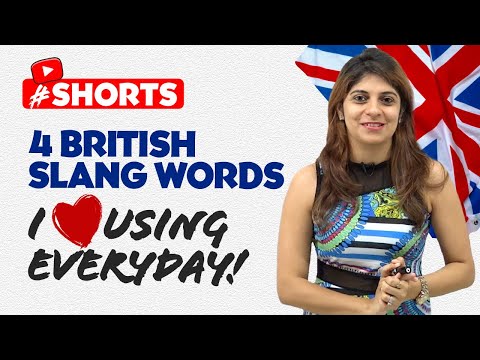 British Slang Word I ❤️ Using The Most! Speak Smart English #shorts #youtubeshorts #Niharika