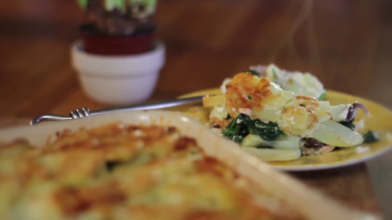 salmon and potato bake