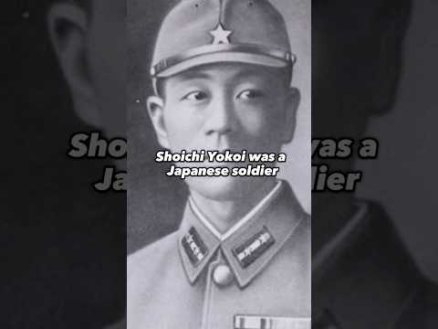 The Japanese Soldier Who Hid In the Jungle For 28 Years: Shoichi Yokoi