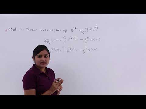 Inverse Z-Transform Problem Example 2 Video Lecture - Crash Course (English) for Electrical ...