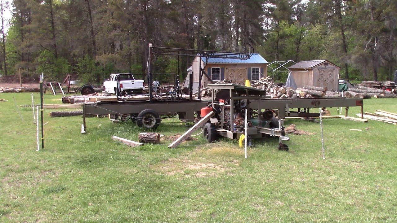 An Overview Of My Foley Belsaw M14 Circular Sawmill With Ford Engine