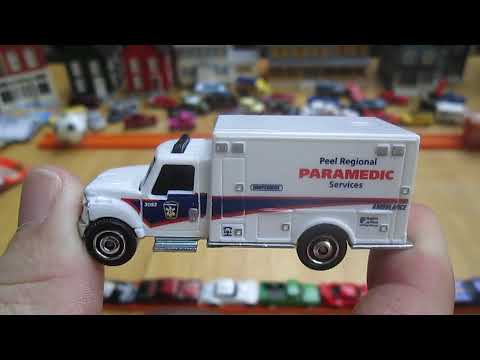Paramedic Ambulance International Terrastar 2022 Matchbox Toy Unboxing Review Rescue Emergency Truck