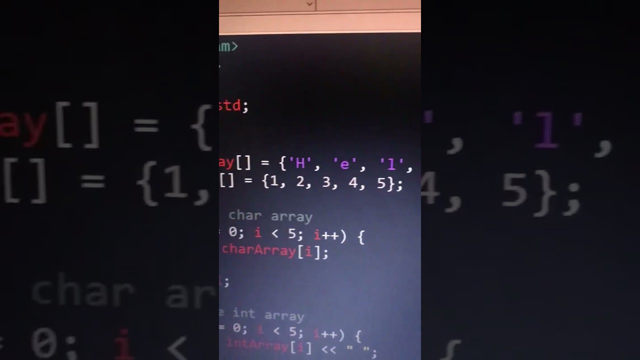 arrays #2 c++ #coders #codinglife #codingninja #codemasters #codelife #coding #code #coder #cpp
