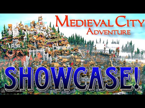 Minecraft: MEDIEVAL CITY ADVENTURE! - Marketplace Showcase