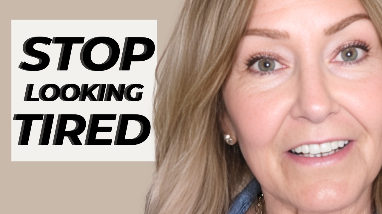 How To Look More Awake with Makeup (Mature Women over 50)