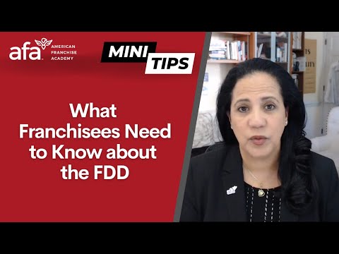 What Franchisees Need to Know About the FDD