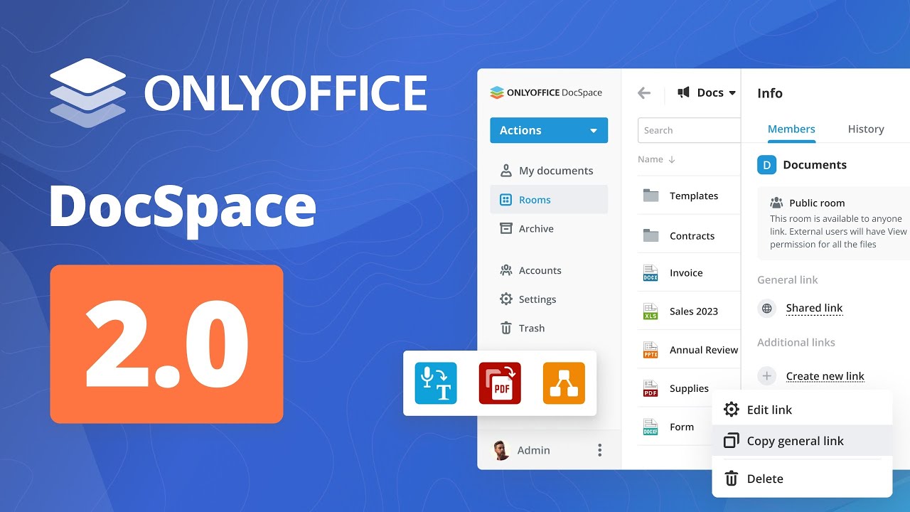 Meet ONLYOFFICE DocSpace 2.0 [webinar]