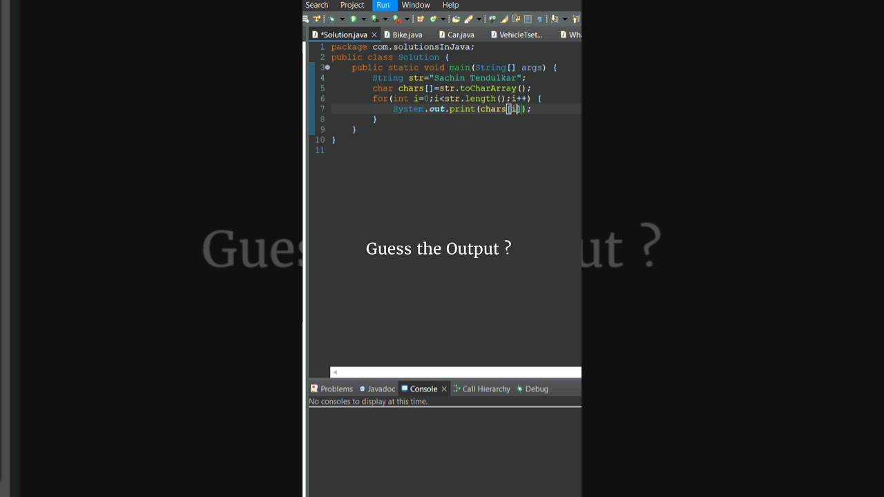 Guess the Output of these Java Program #coding #learnwithme #java