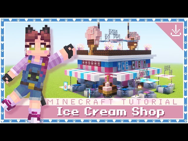 Ice Cream Shop Minecraft Map