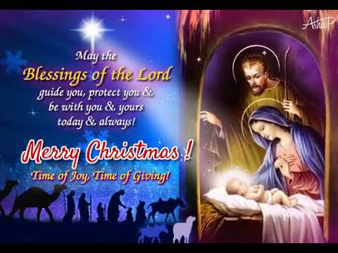 Christmas Blessings Of The Lord! Free Merry Christmas Wishes eCards - 123 Greetings