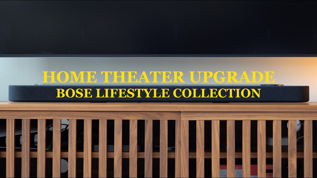 Making the ultimate home theater upgrade! Bose Lifestyle Collection setup + review