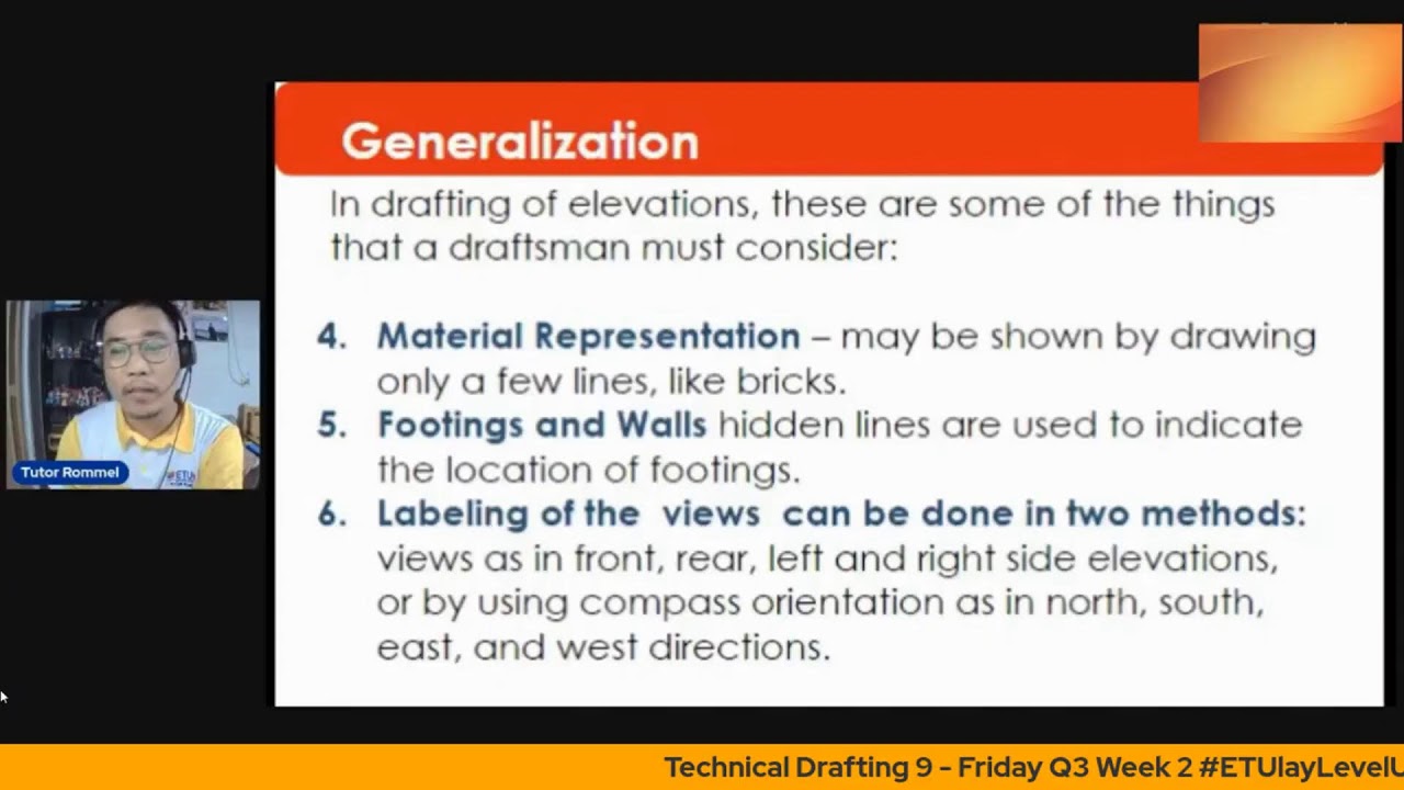 Technical Drafting 9 - Friday Q3 Week 2 #ETUlayLevelUp