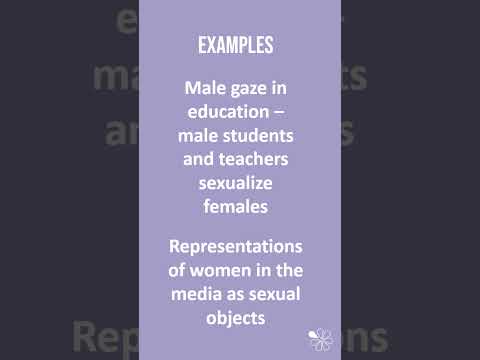 Male Gaze | 60 Second Sociology (Culture and Identity)