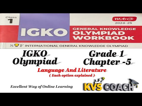 Olympiad Questions: Language and Literature Video Lecture - General ...