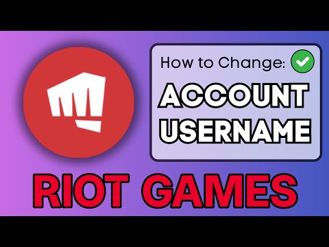 How To Change Riot Account Sign in Username - 2024