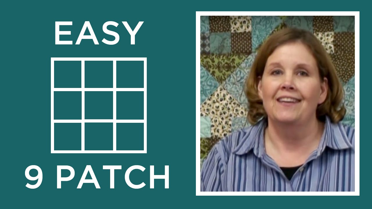 Nine Patch Quilting Block - Beginner Block Quilting Series