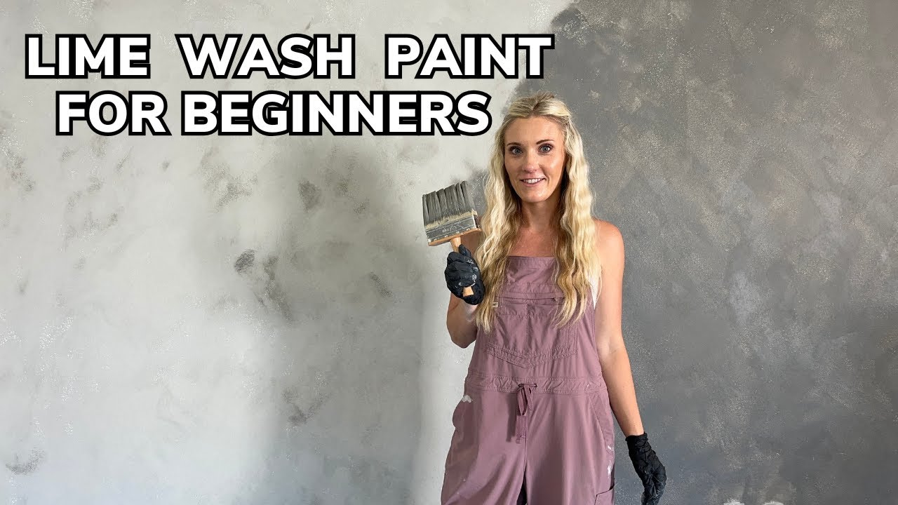 How to Paint a Lime Wash Wall for Beginners