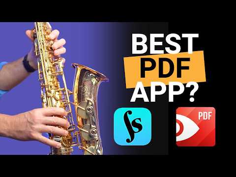 Best PDF Music apps for saxophone players