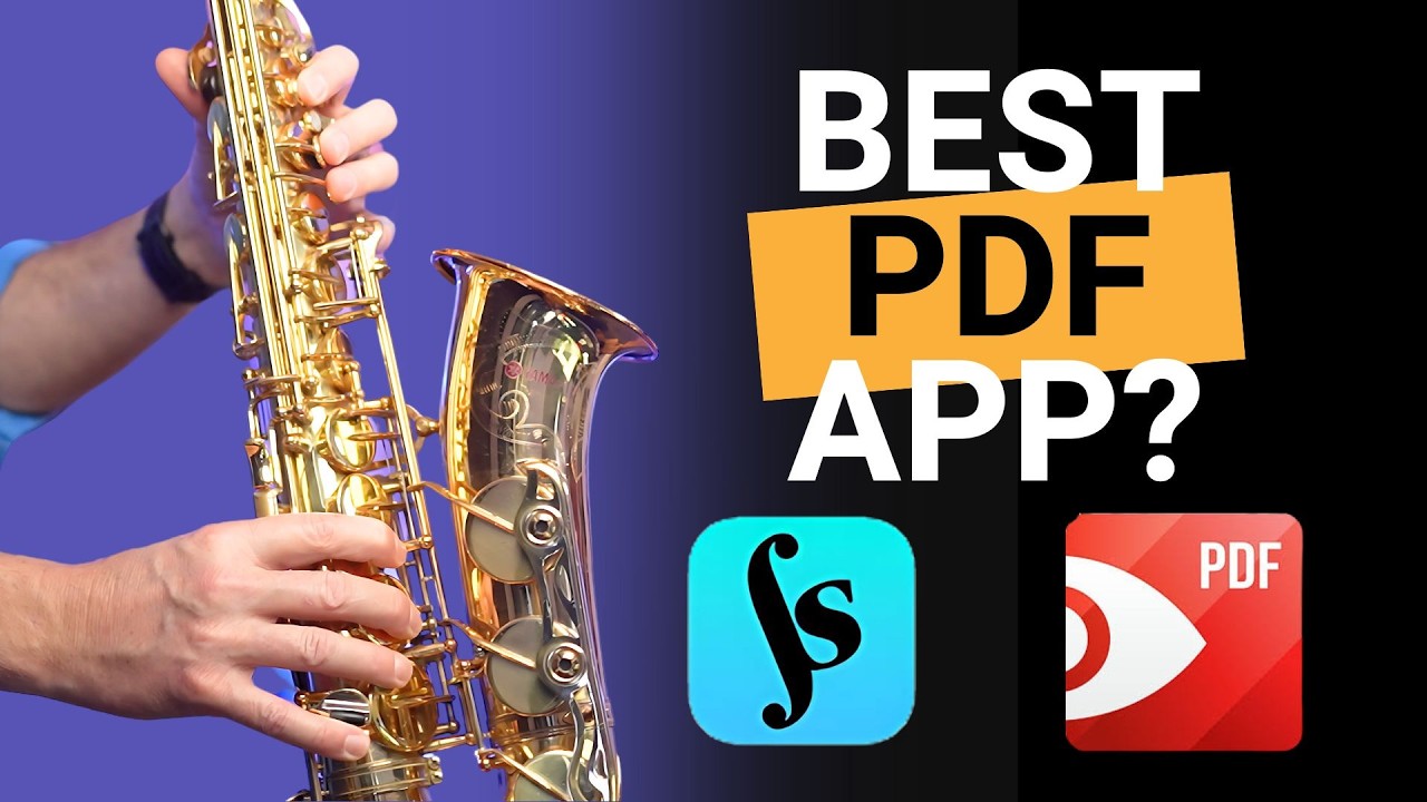 Best PDF Music apps for saxophone players