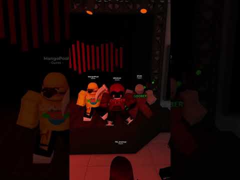 THE WHOLE GOOBER GANG DANCES... 🕺🔥 #roblox #thestrongestbattlegrounds #shorts