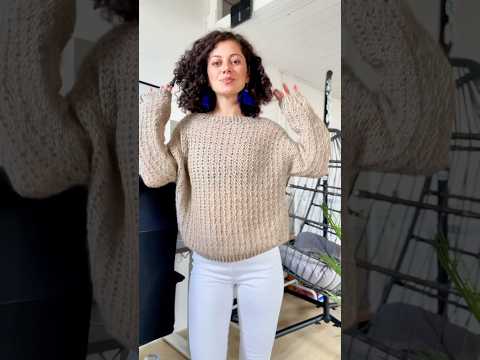 Amira Sweater! A cardigan version coming soon